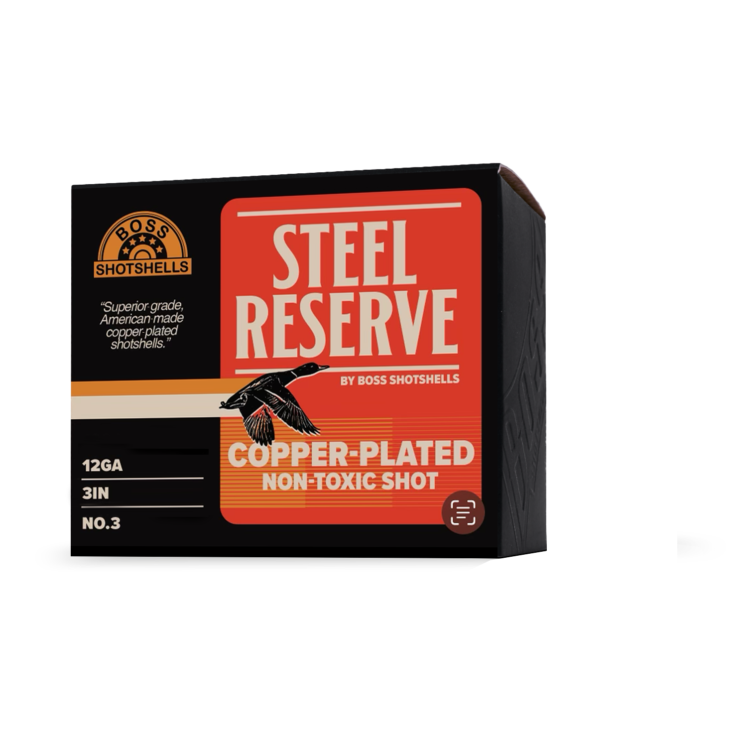 Boss Shotshells: Steel Reserve 12 GA 3" 1-3/8 oz.