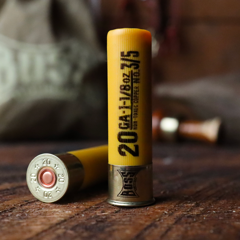 Boss Shotshells: 20 Gauge 3" MAG 1 1/8oz. Copper Shotshells