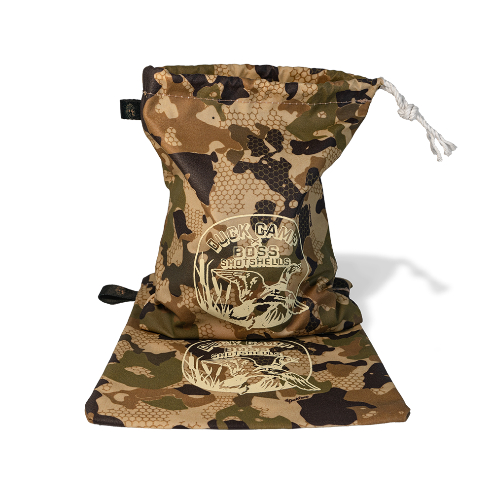 Boss Shotshells: Duck Camp X Boss Camo Moneybag