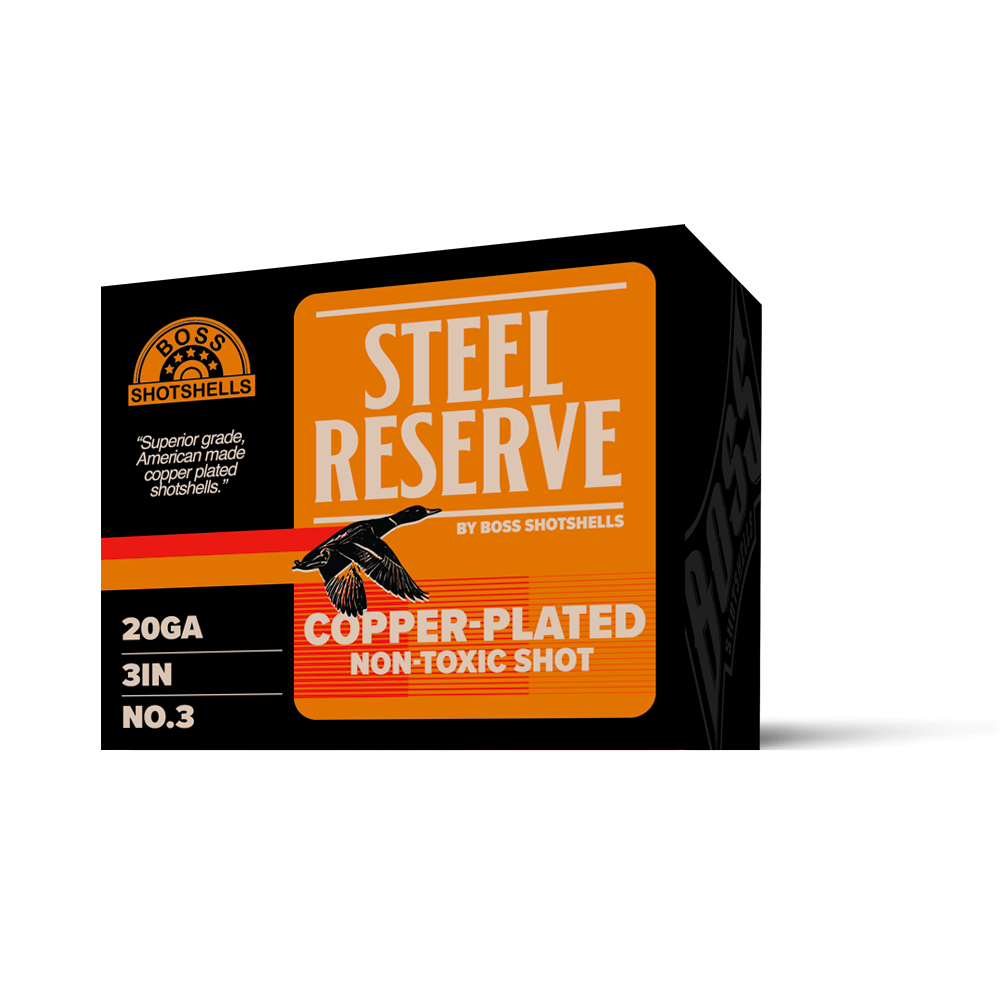 Steel Reserve 20 GA 3" 7/8 oz.: Boss Shotshells